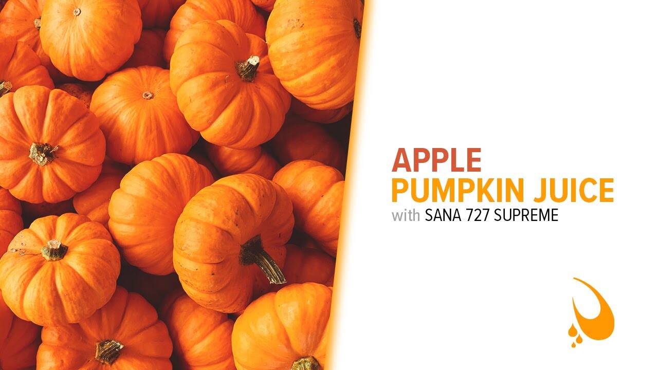 Apple pumpkin juice recipe - Articles - Sana-Store.com